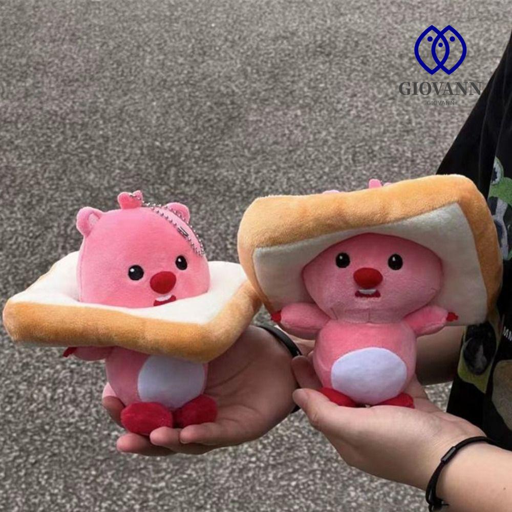 GIOVANNI Little Beaver Loopy Plush Toys, Fluffy Plush Beaver Loopy ...