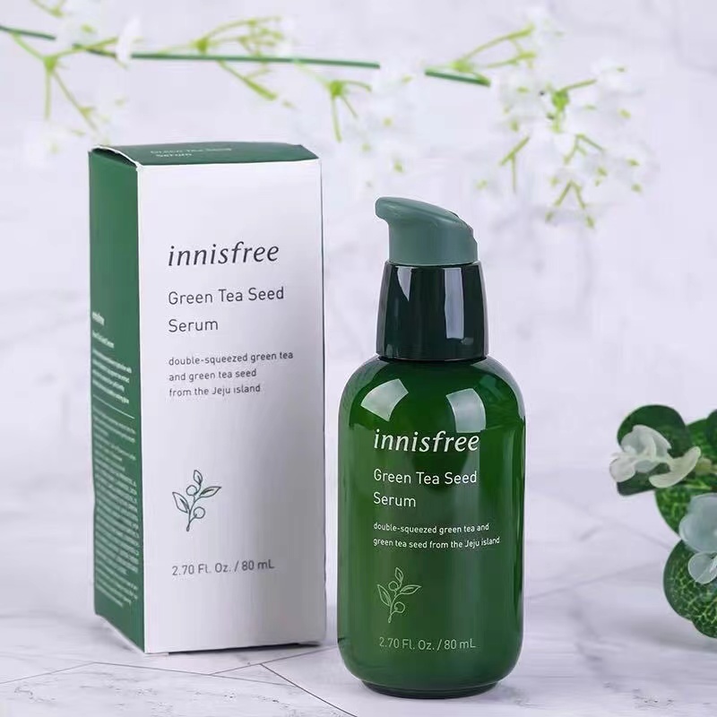 Innisfree Green Tea Seed Serum 80ml Face Serum Essence | Shopee Singapore