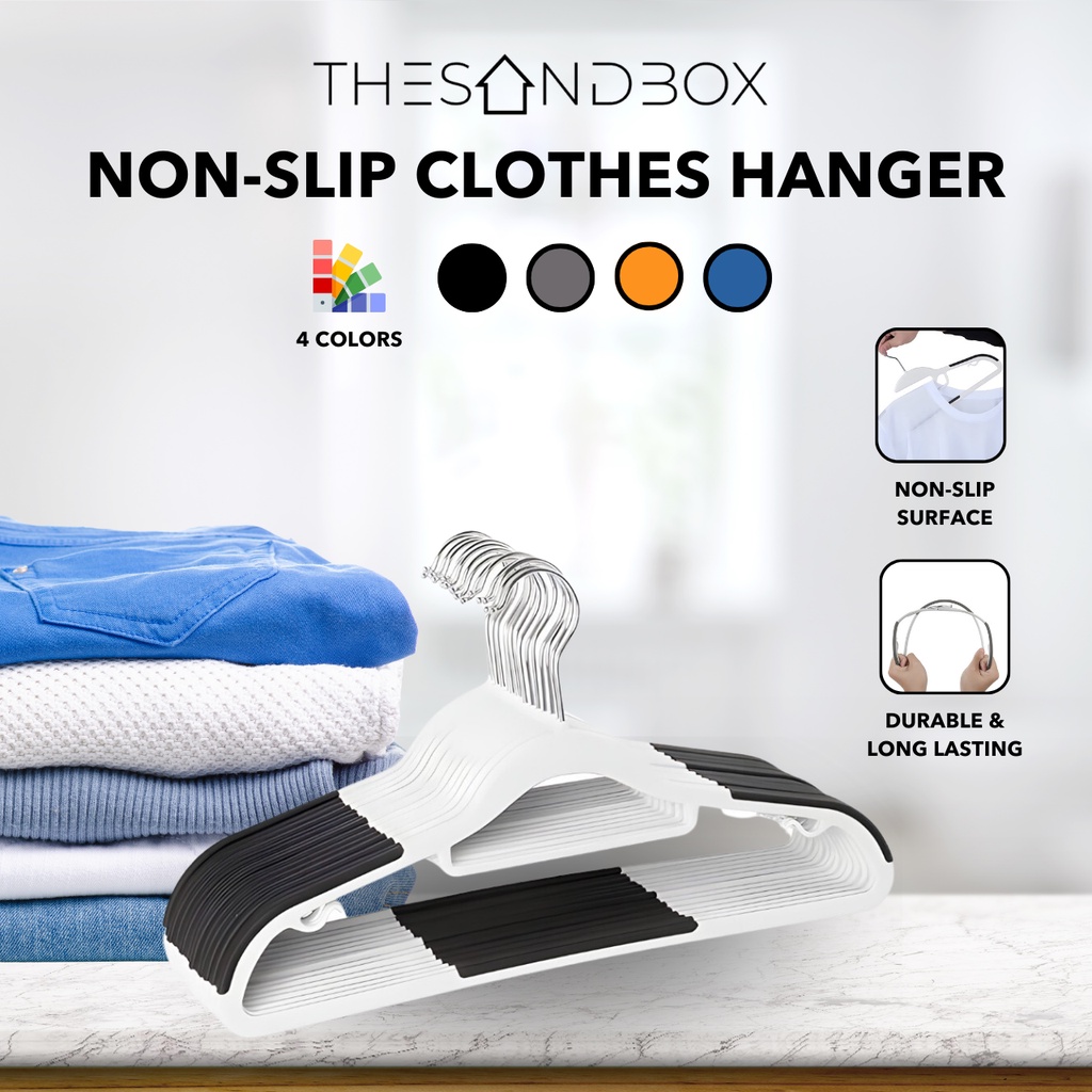 Premium Clothes Hanger - Non-Slip, Heavy Duty, Space Saving, Gentle on ...