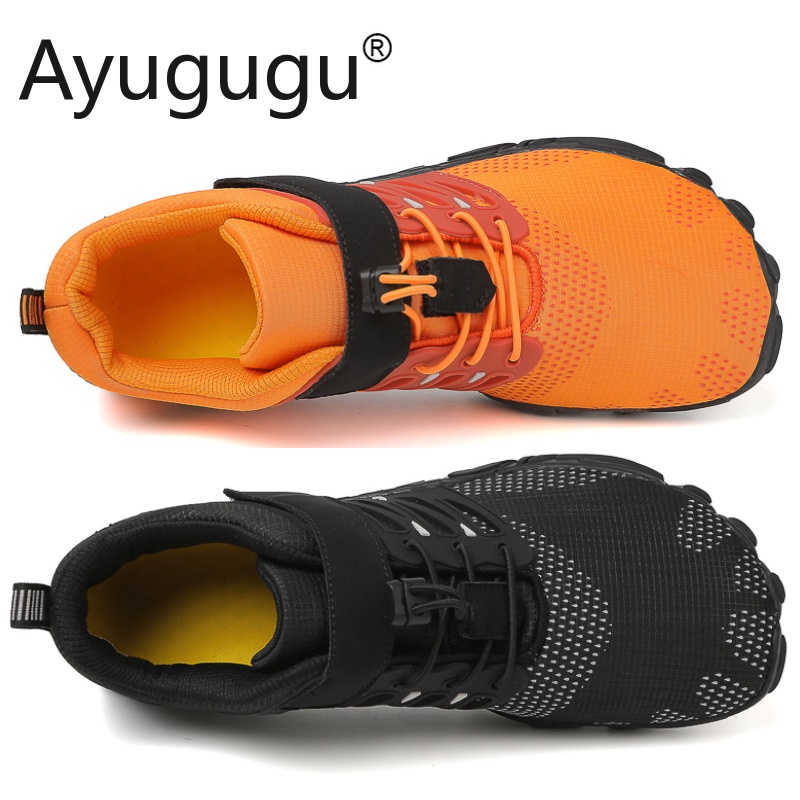 Wide Toe Sports Shoes Men Women Hiking Shoes Non-slip Running Skipping ...