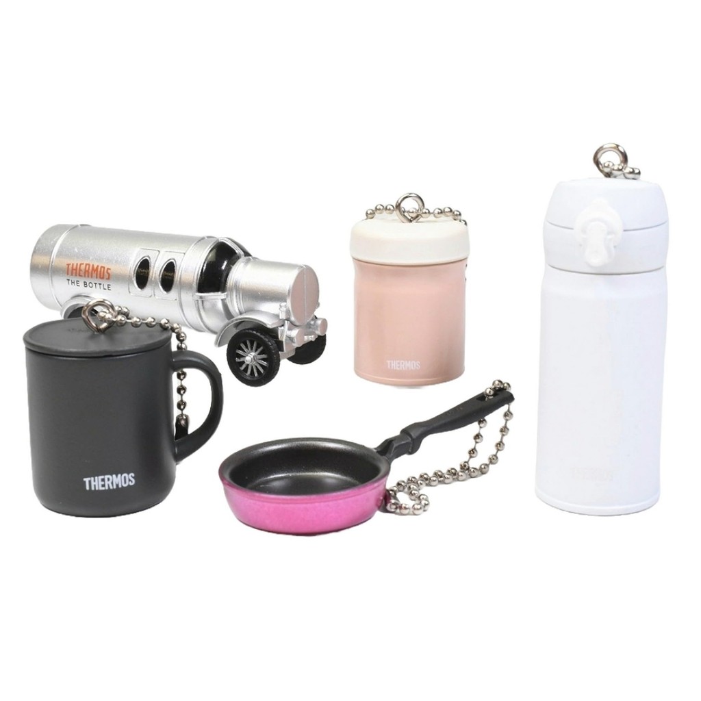 Thermos Miniature Gacha Collection × All 5 Types Set Full Completion ...