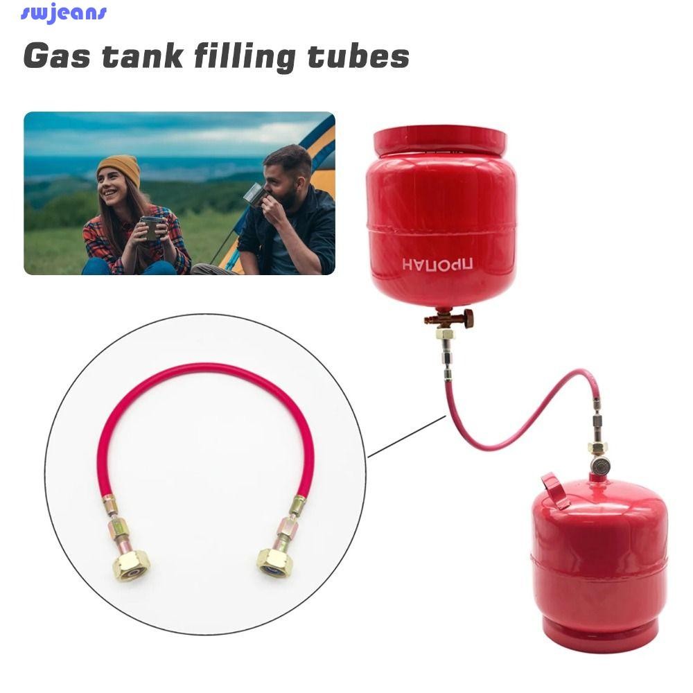 SWJEANS Liquefied Gas Tank Filling Bridge, red rubber LPG Refilling ...