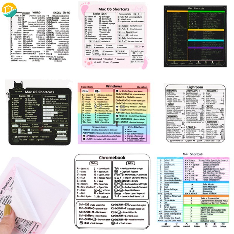 Practical 8.5cm*8.5cm Self Adhesive Desktop PC Laptop Computer ...