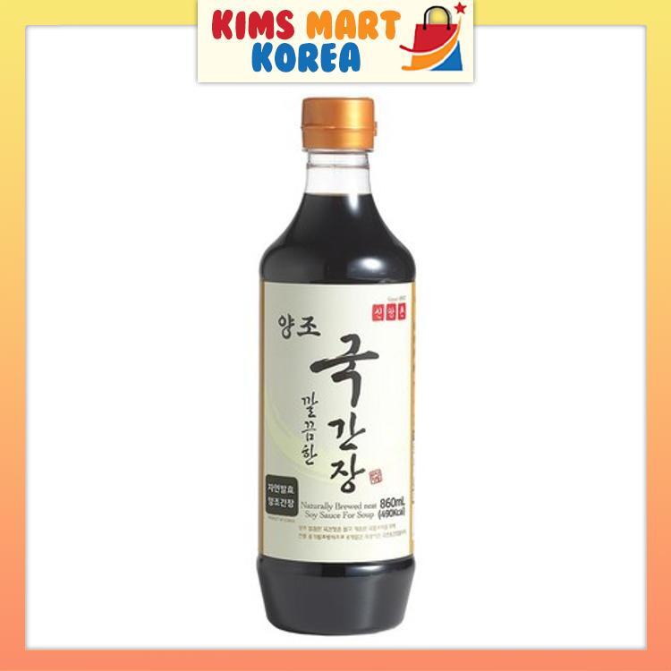 Sinang Naturally Brewed Soy sauce Korean Food 860ml | Shopee Singapore