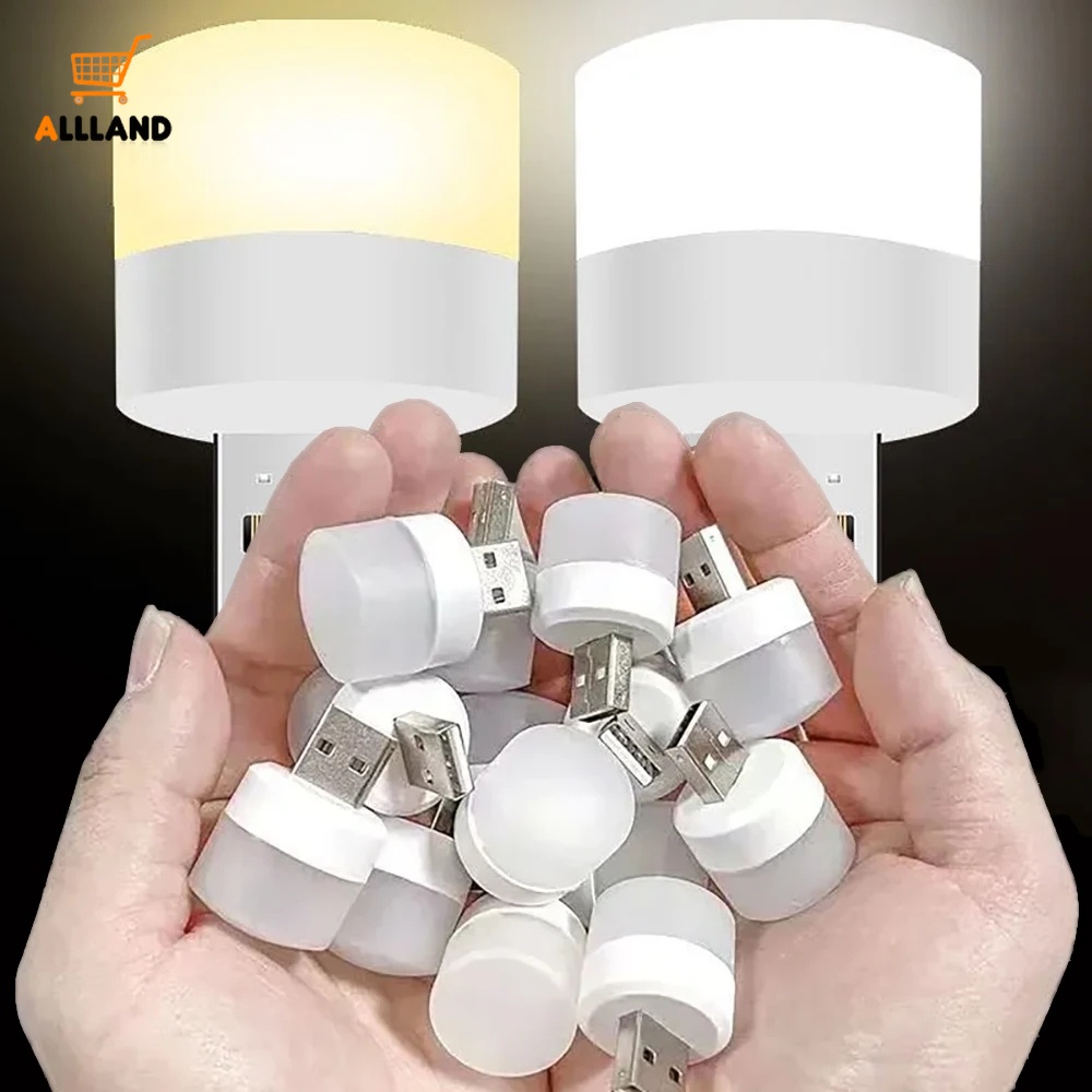 [Favorite] Warm White LED Plug-In Light Bulb Mini USB Night Light ...