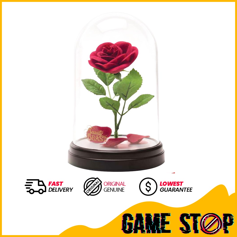 Paladone Disney Princess Enchanted Rose Light - Beauty & The Beast Rose ...