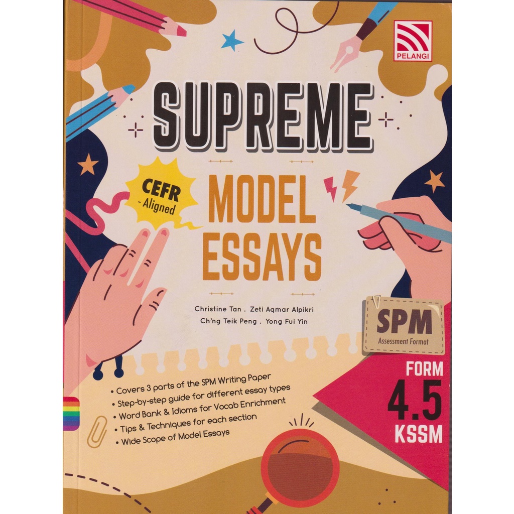 Supreme Model Essays CEFR-Aligned SPM Form 4 5 KSSM (2024) | Shopee ...