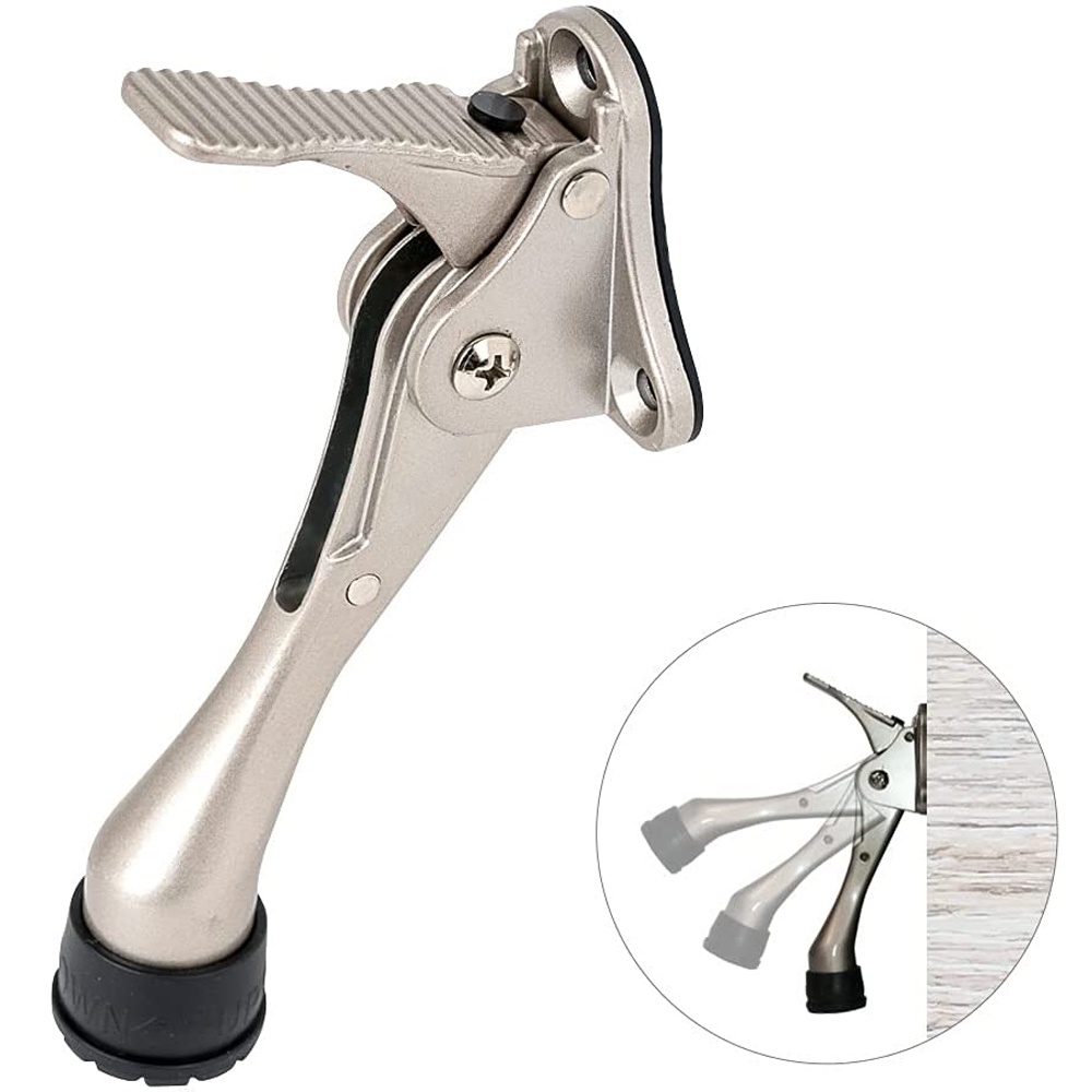 [SG STOCK]Zinc Door Stopper - Heavy Duty Mute Design for HDB (隐藏式安装 ...