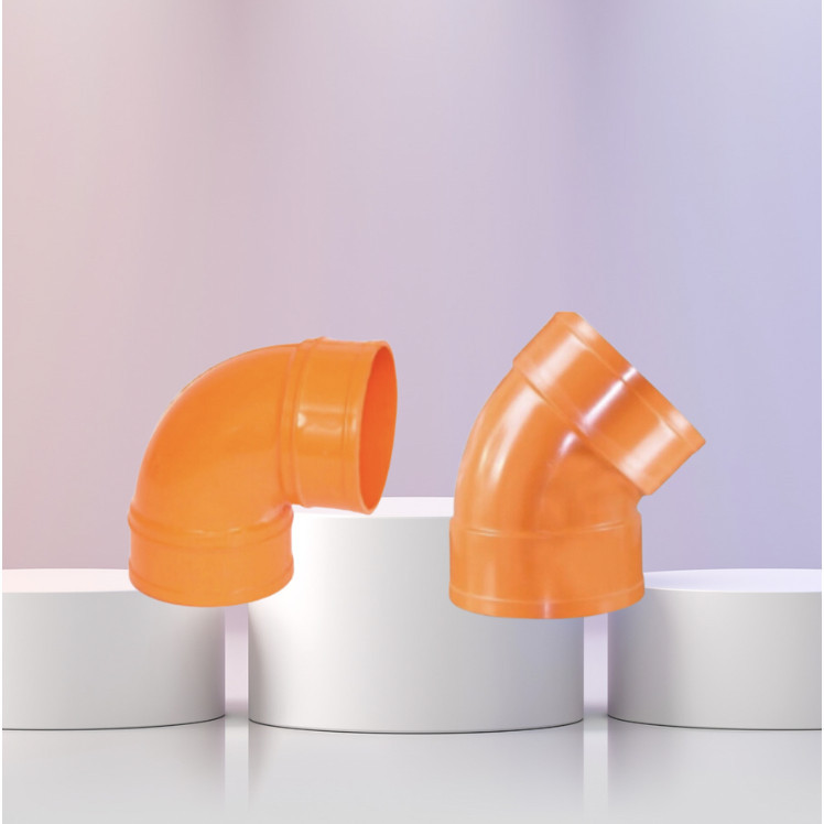 ELBOW PVC ORANGE SANITARY FITTINGS | Shopee Singapore