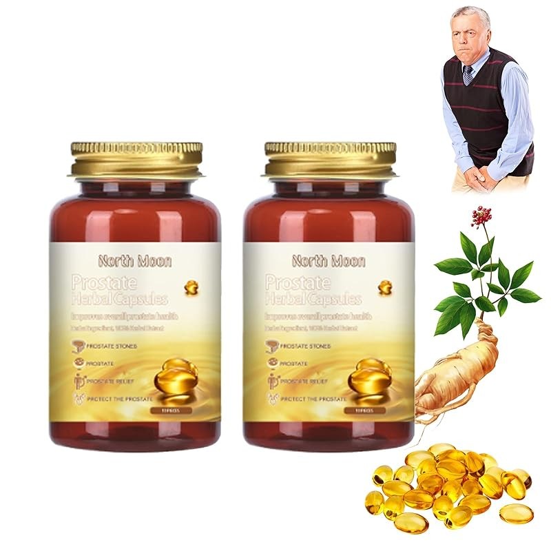 North Moon Prostate Herbal Capsules,North Moon Prostate Health Capsules ...