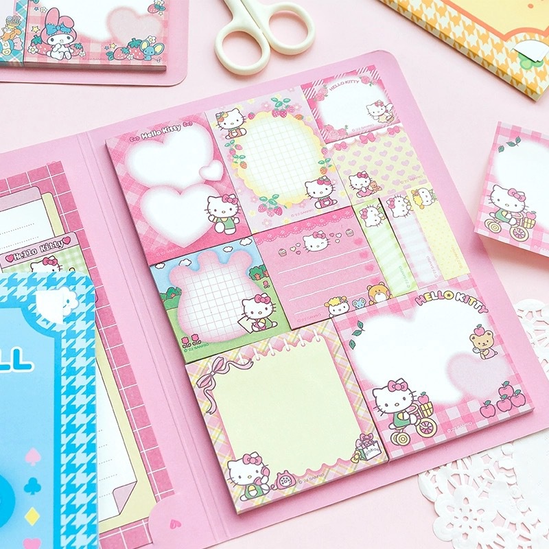 Sanrio book-style combo post-it notes notebook style post-it notes ...