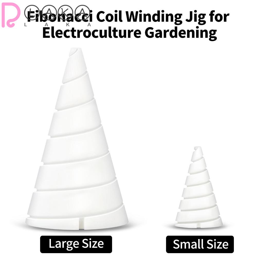 LAKAMIER Fibonacci Coil Winding Jig, Spiral Winding Cone Gardening ...