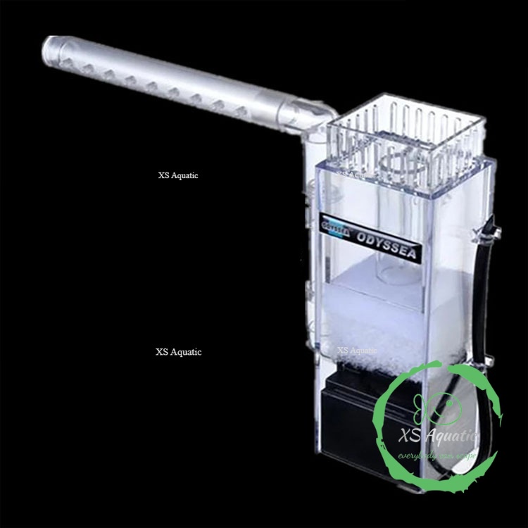 ODYSSEA Clear 100 Auto Float Aquarium Surface Skimmer hang on filter ...