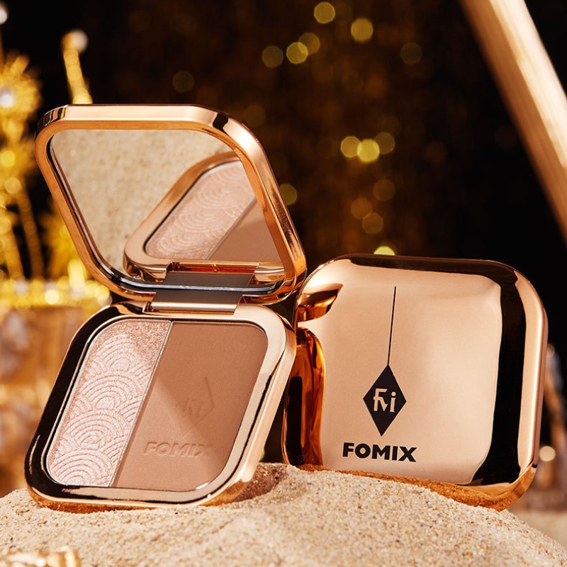 FOMIX Two-color Highlight and Contour All-in-one Palette Brightens ...