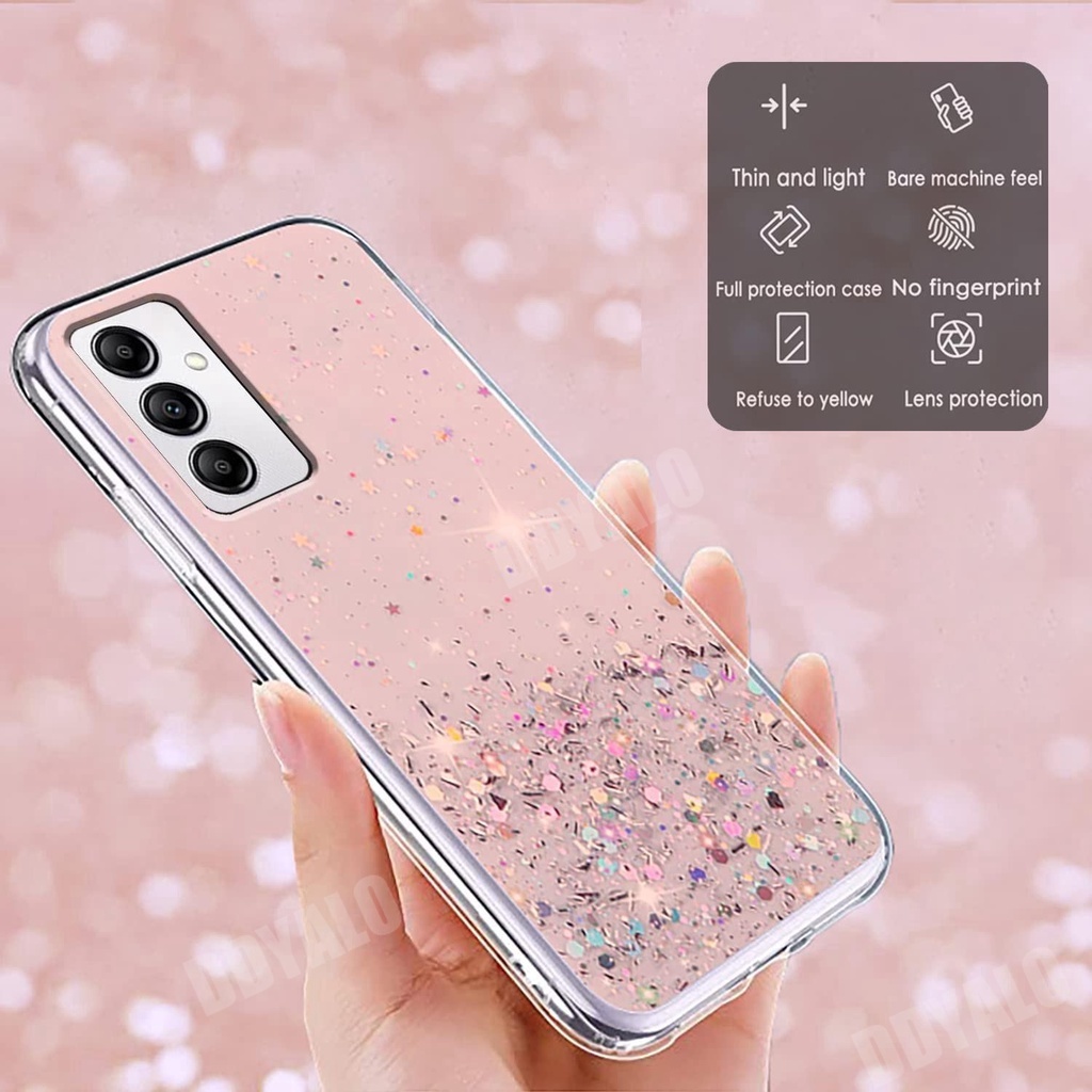 Casing for Samsung Galaxy A15 A25 A05 A05S A14 A34 A54 5G A24 4G Bling ...