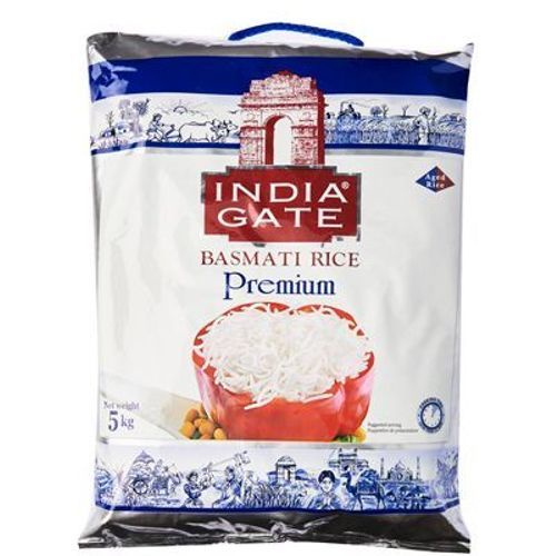 India Gate PREMIUM Basmati Rice 5kg | Shopee Singapore
