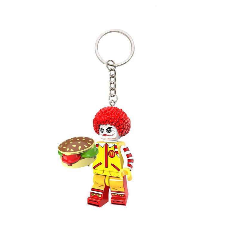 LEGO Keychain Minifigure Mcdonald's Clown | Shopee Singapore