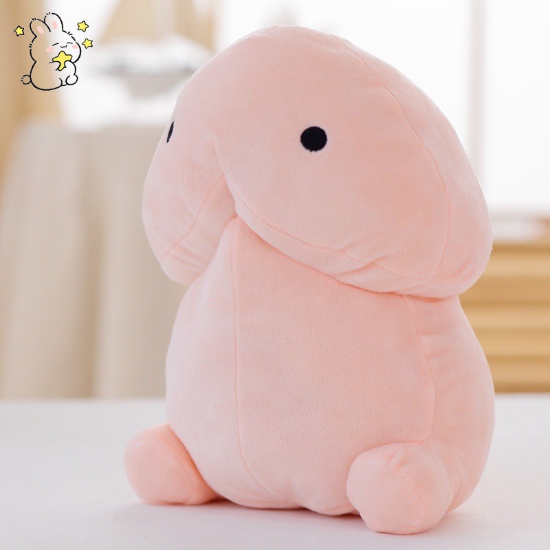 Cotton Plush Cute Ding Ding Shape Toy PP Soft Stuffed Toys Ding Ding Pillow Doll Simulation Home ...
