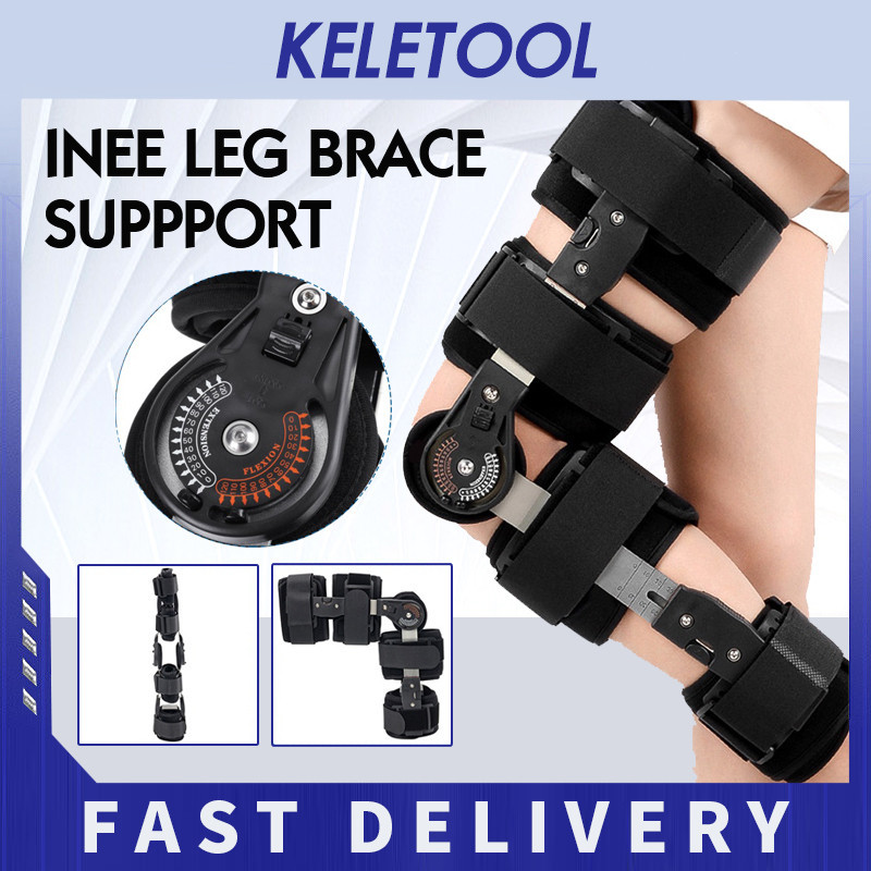 Medical Grade Adjustable Stabilizer Knee Brace Support Knee Brace Pads ...