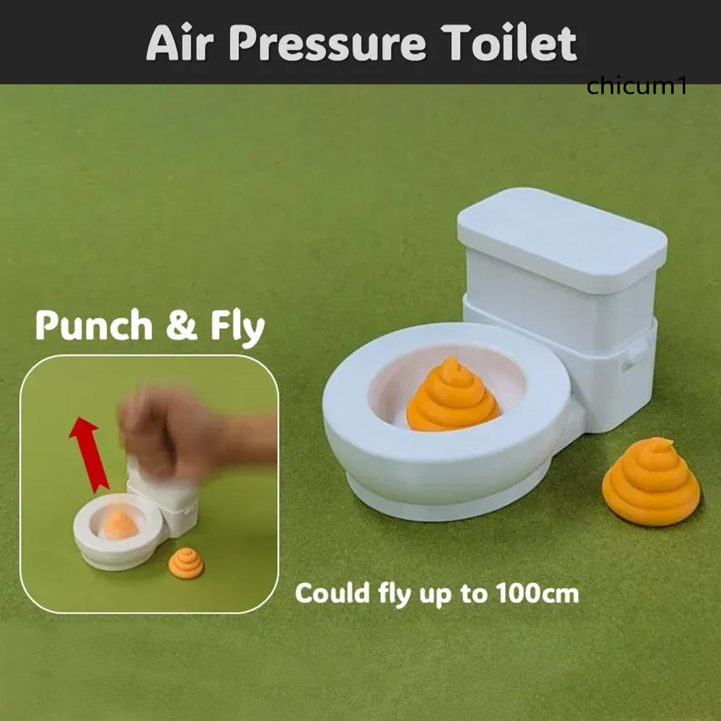 [raya]Toilet Toy with 3D Poop Prank Trick Toy Toilet Prank Pop-out Poop ...