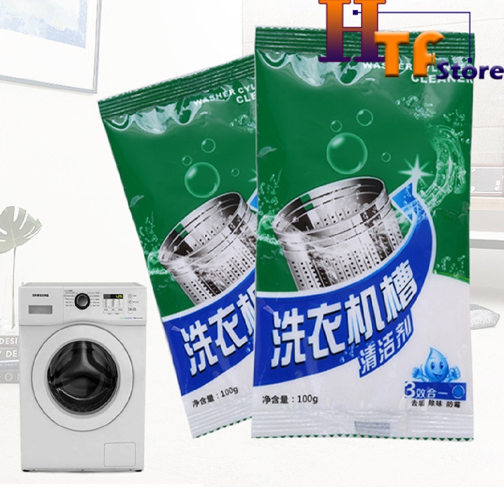 100G Washing Machine Cleaner Pembersih Mesin Basuh Tank Kitchen Tank ...