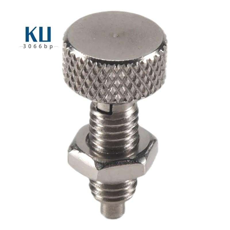 Hand Retractable Spring Plunger with Knurled Handle Stainless Steel ...