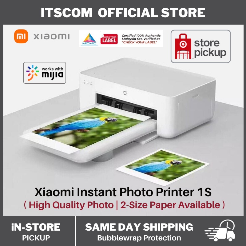 Xiaomi Instant Photo Printer 1S Set | High-resolution image quality ...