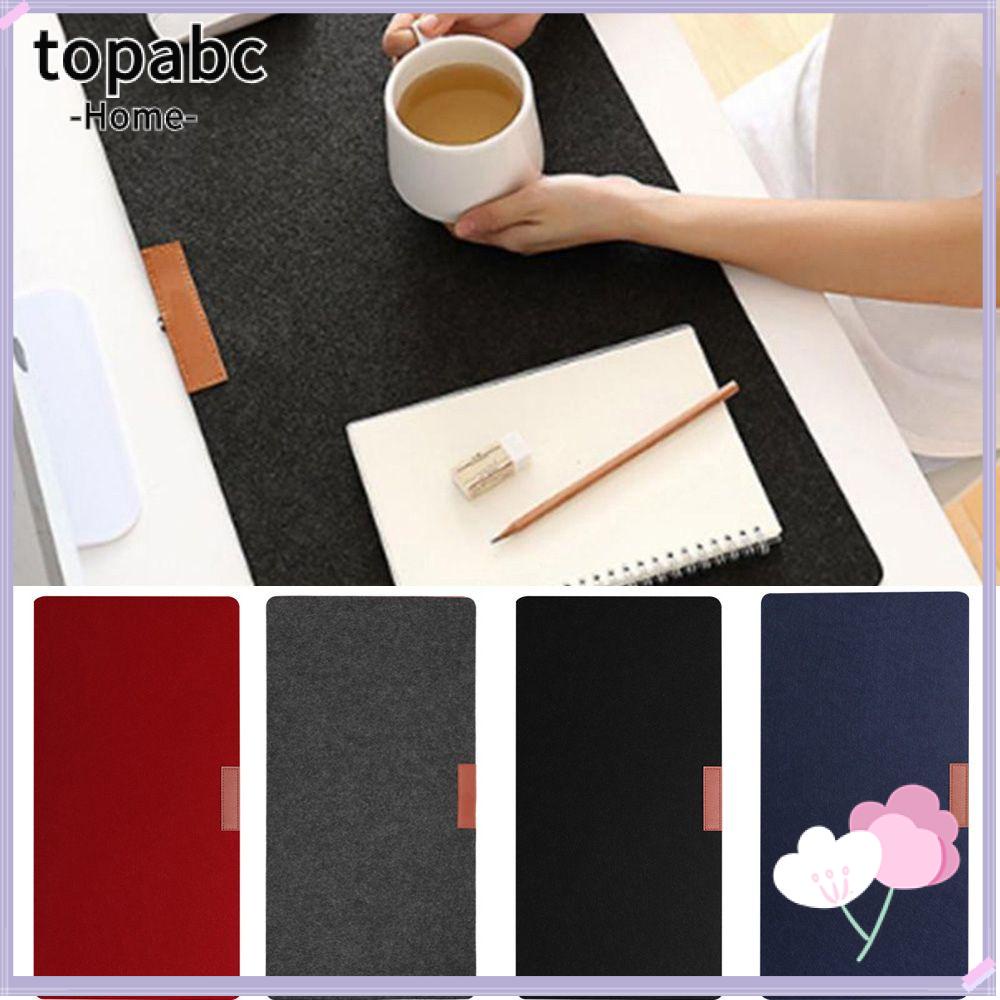 TOP Desk Mat Office Colorful Table Wool Felt Large Keyboard Mice Mat ...