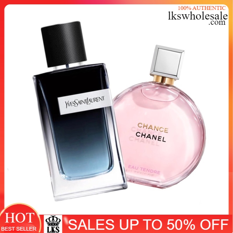 Couple Combo Set For YSL Y EDP 100ML & CHANCE EDP 100ML Perfume Gift ...