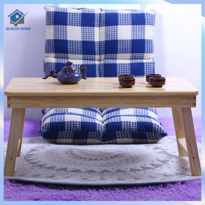 Laptop Desk Bed Desk Solid Wood Folding Table Lazy Table Small Table ...