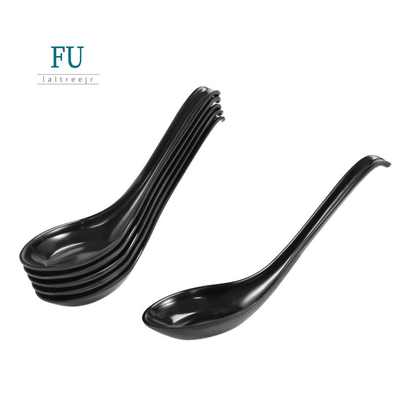 Soup Spoons,6 Pcs Japanese Style Spoons Creative Rice Spoons Chinese ...