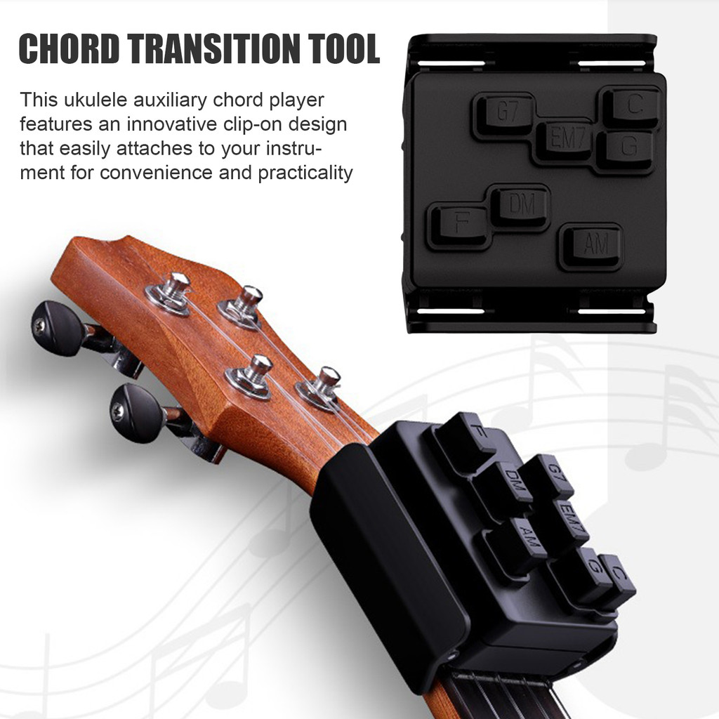 shopeevip-Ukulele Chord Trainer Ukulele Attachment Chord Assisted ...