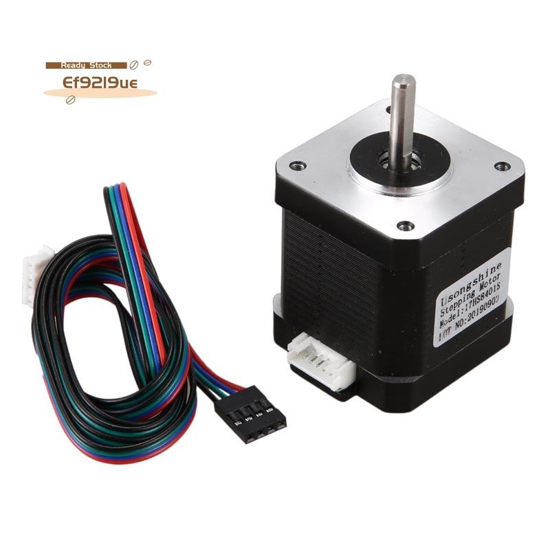 1Pcs Nema 17 Stepper Motor 48Mm Nema17 Motor 42Bygh 2A 4-Lead ...