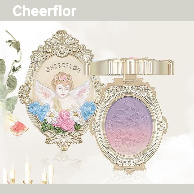 Cheerflor Blush Angel Revelation Embossed Blush Gradient Blush Purple ...
