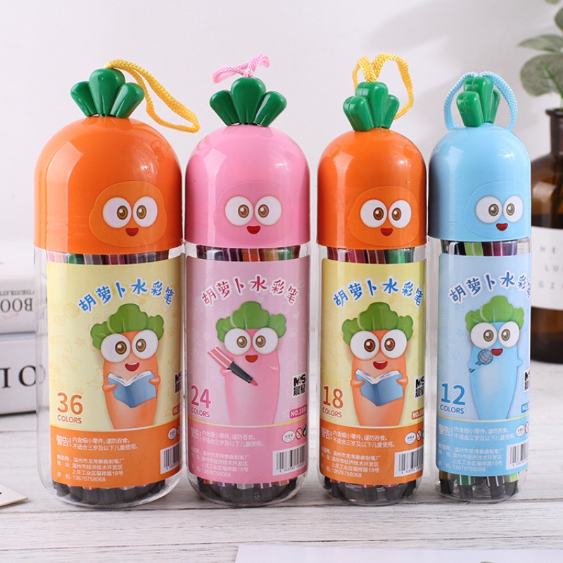 12 Washable Color Pencils for Kids Ideal Gift for Creative Stationery ...