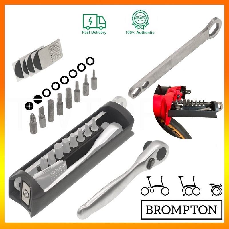 Brompton Tool Kit for Brompton Folding Bicycle Parts & Accessories ...