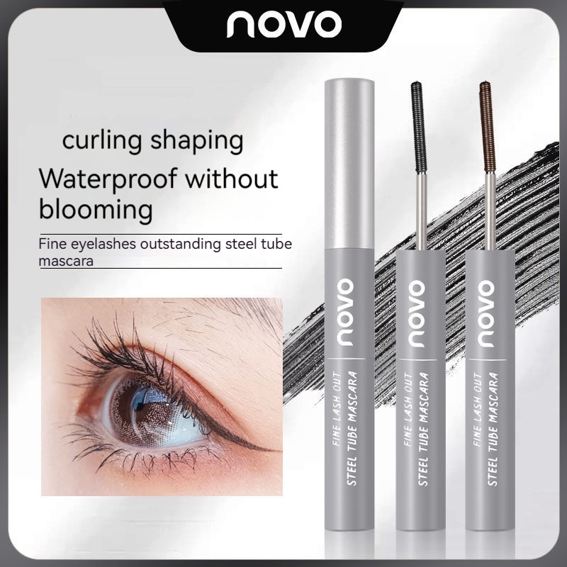 NOVO Fine Lash Tube Mascara Natural Volume, Lengthening, Thickening ...