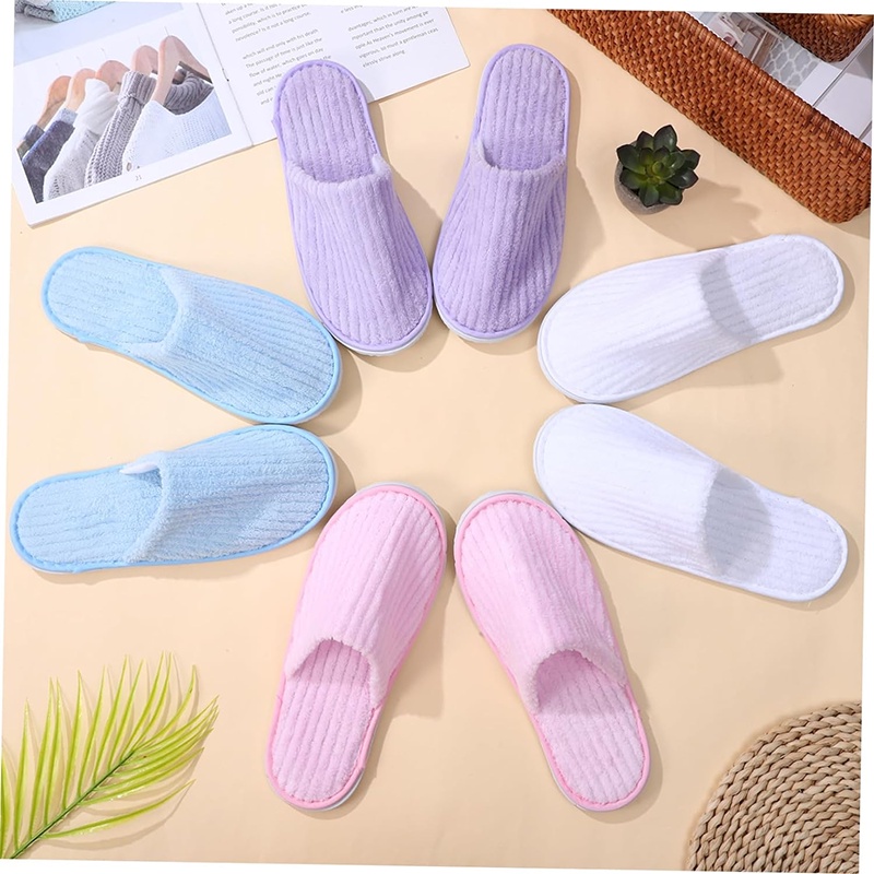 Disposable Slippers Hotel Travel Slipper Sanitary Party Home Guest Use ...