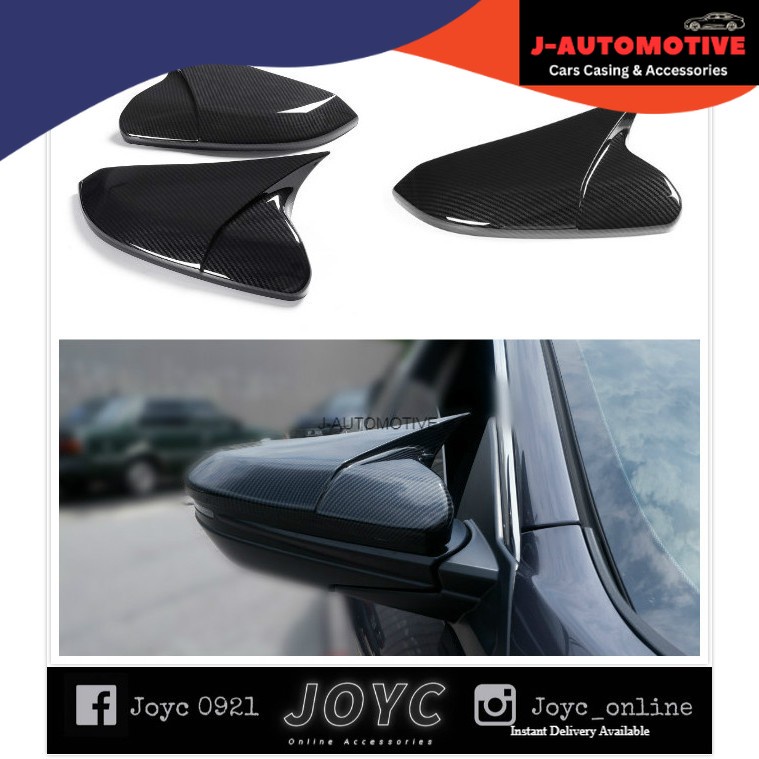Honda Civic FC M4 Style Side Mirror Cover carbon fiber colour 1 set 2 ...