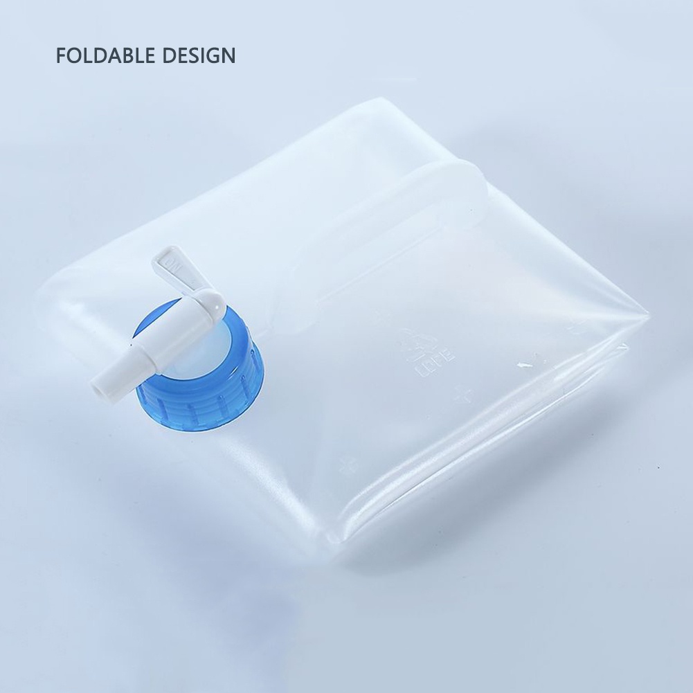 5/10/15/20L Collapsible Water Storage Container Outdoor Hiking Fishing ...