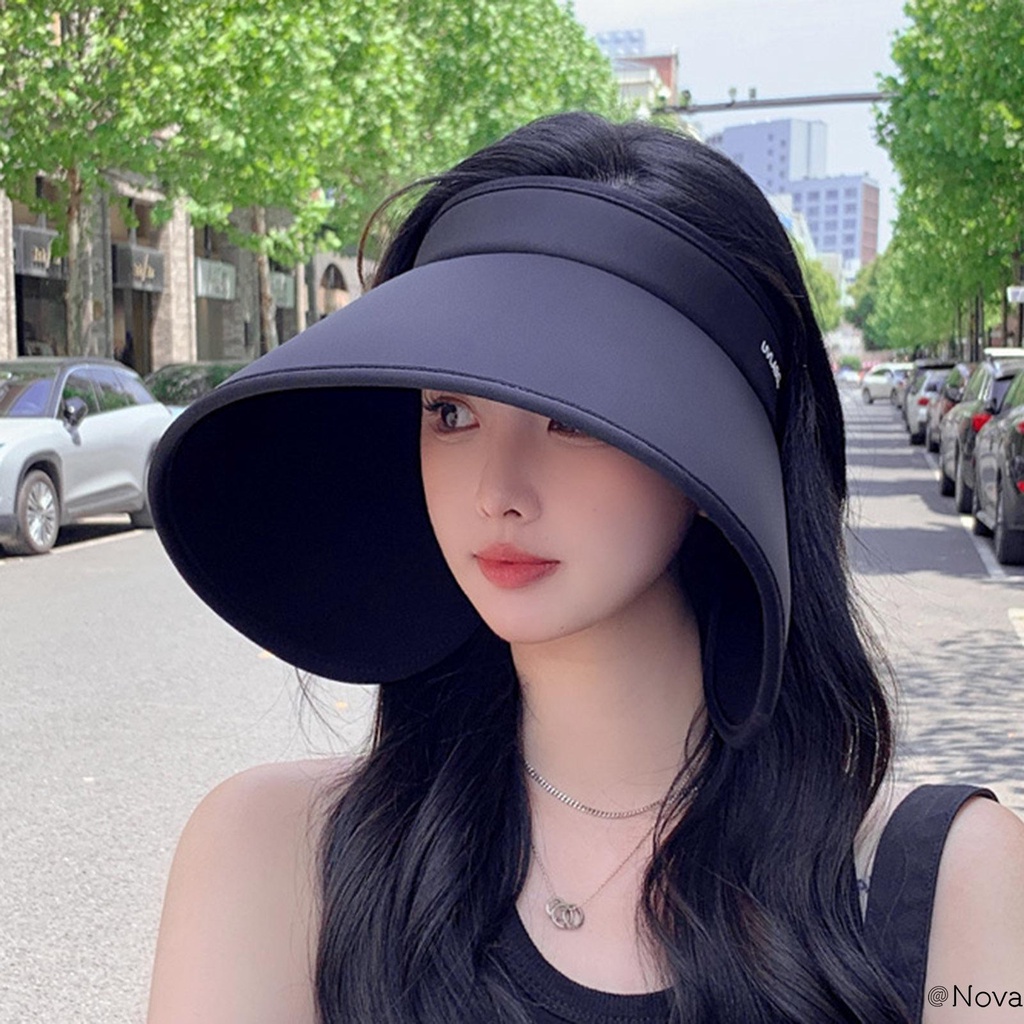 Sports Sun Visor Hats Sun Prootection Roll Up Soft Sun Visor Caps ...