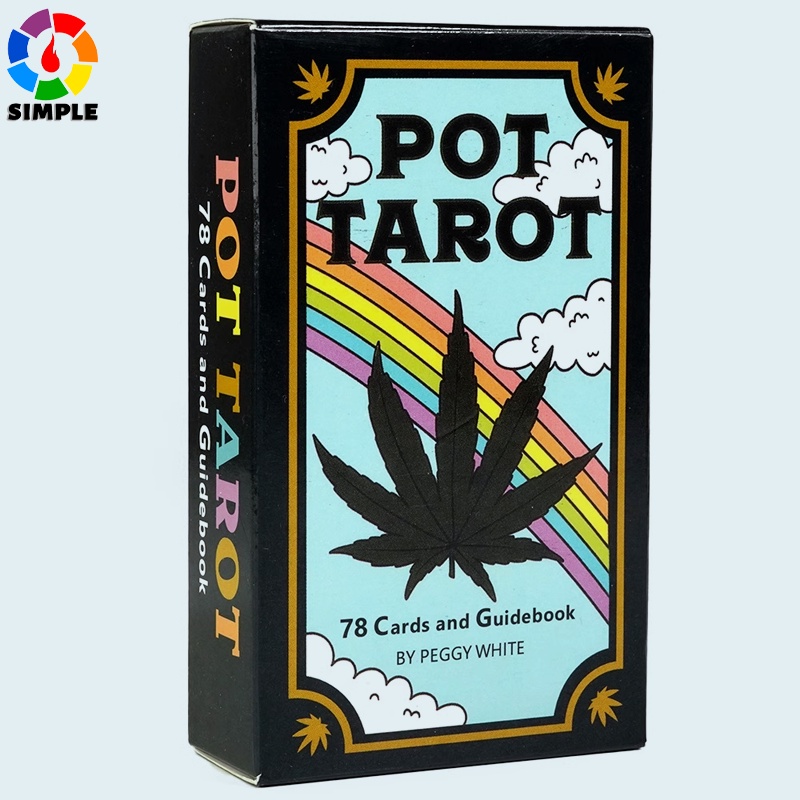 Pot Tarot Bright and Beautifully Illustrated Tarot Deck 78 Pcs Cards ...