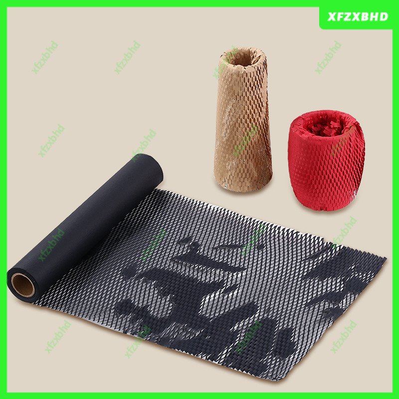 Extra Large Roll Honeycomb Paper Packaging Paper Mesh Kraft Paper Grid ...