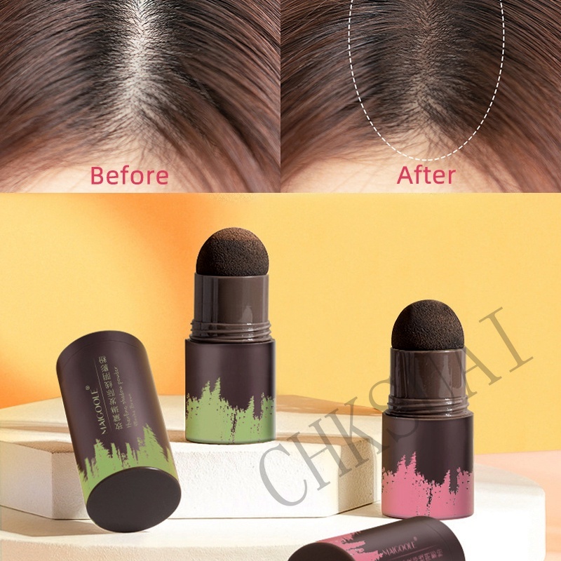 Waterproof Hair Line Powder Instant Coverage Black Root Up Natural ...