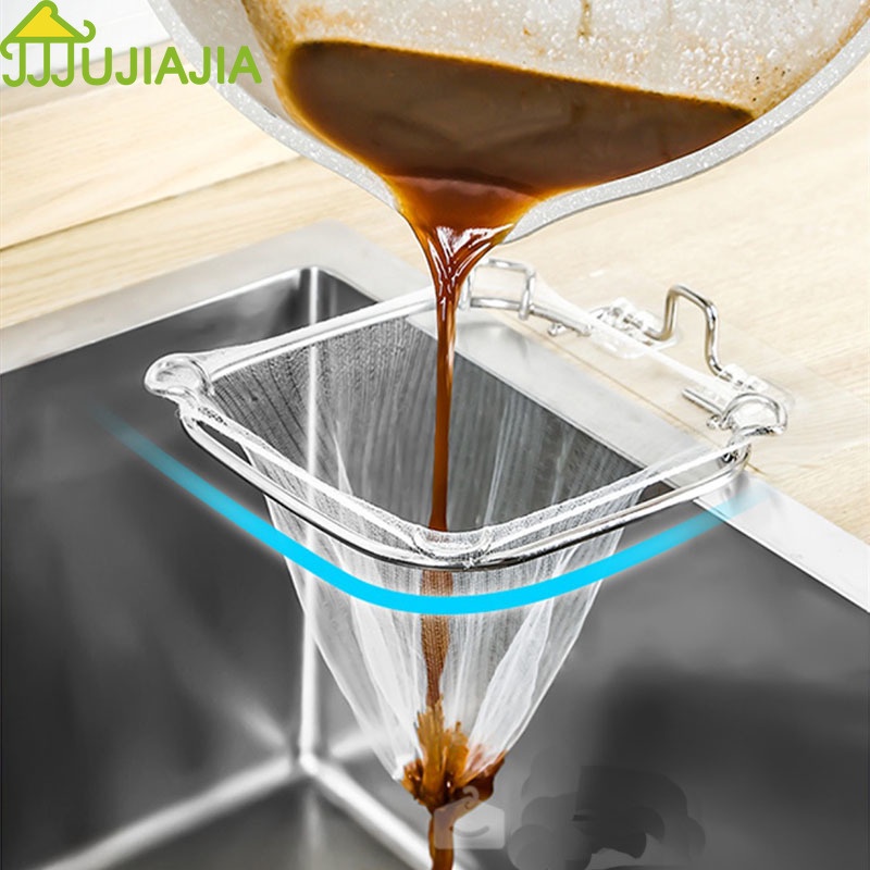 JUJIAJIA Stainless steel reversible Kitchen Sink Leftovers Food ...