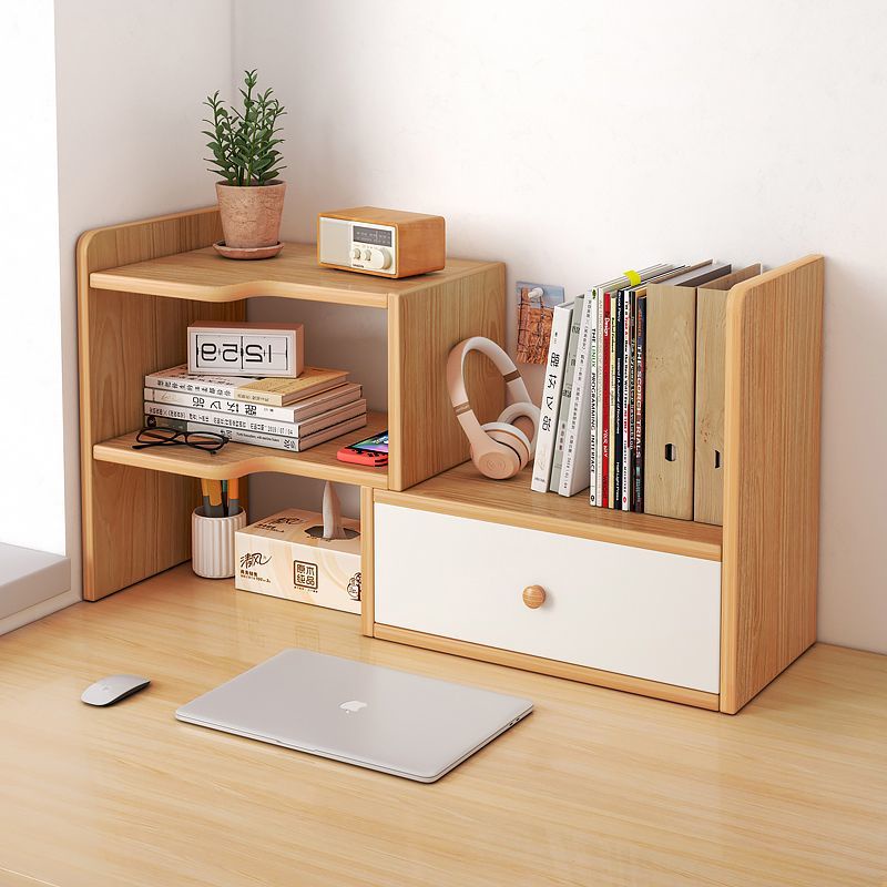 Desktop Bookshelf Desk Storage Rack Office Desk Multi-Layer Locker ...