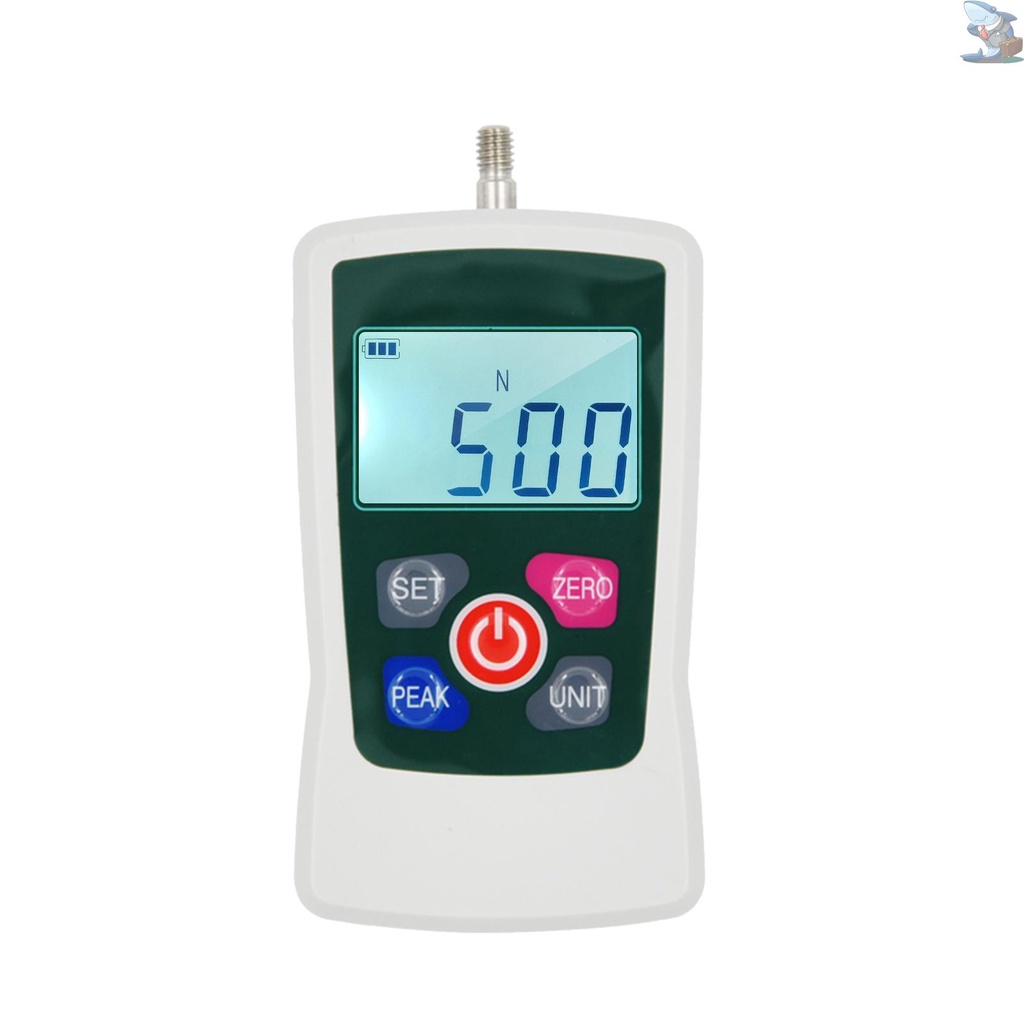 Digital Force Gauge 500N/ 50kg/ 110Lb/ 1760oz Portable Push Pull Force ...