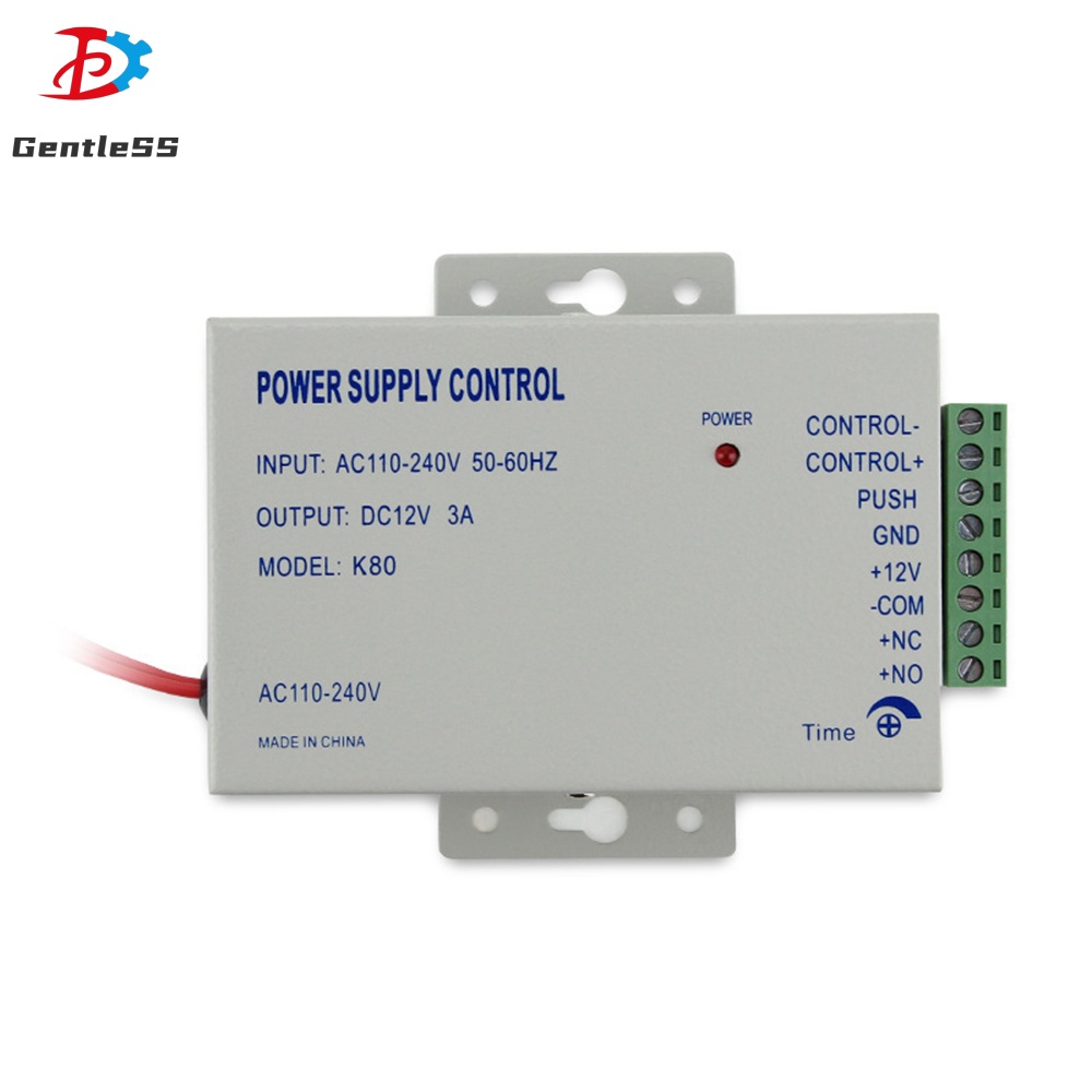 Door Access Control Power Supply 12V for Electric Lock Intercom Camera ...