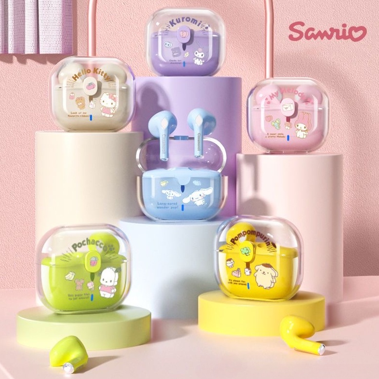 2023 Cute Sanrio Character Bluetooth Earphones HiFi ENC Noise Reduction ...