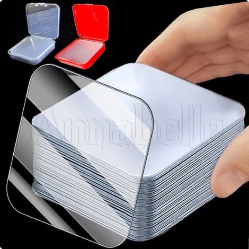 Self Adhesive Invisible Wall Hanging Tape/ Strong Traceless Nano Box ...
